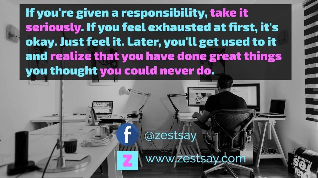 If Someone Asks You A Favor, Do It Freely | Zest Say